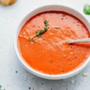 Tomato Basil Soup (With Roasted Tomatoes!) | Chelsea's Messy Apron