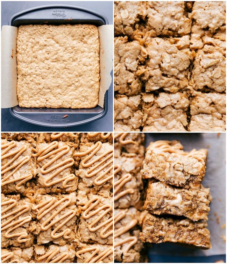 Oatmeal Bars Recipe (Soft Baked & Healthy!) - Chelsea's Messy Apron