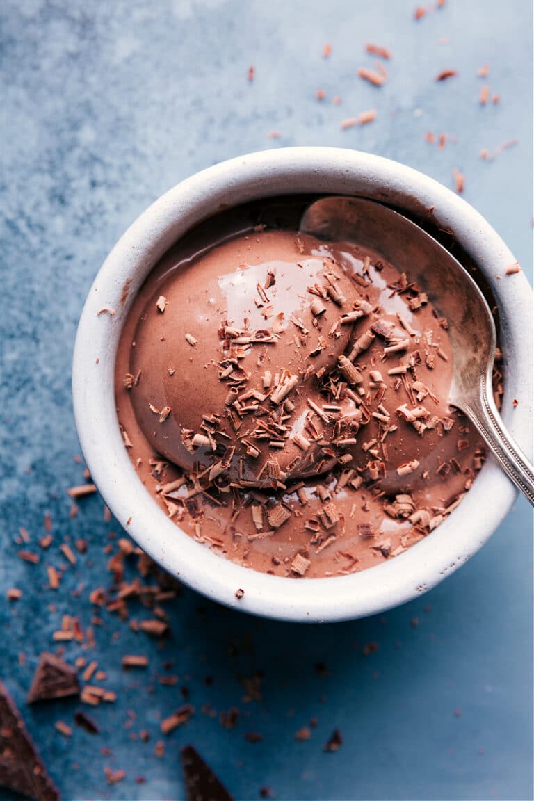 Chocolate Frozen Yogurt - Chelsea's Messy Apron
