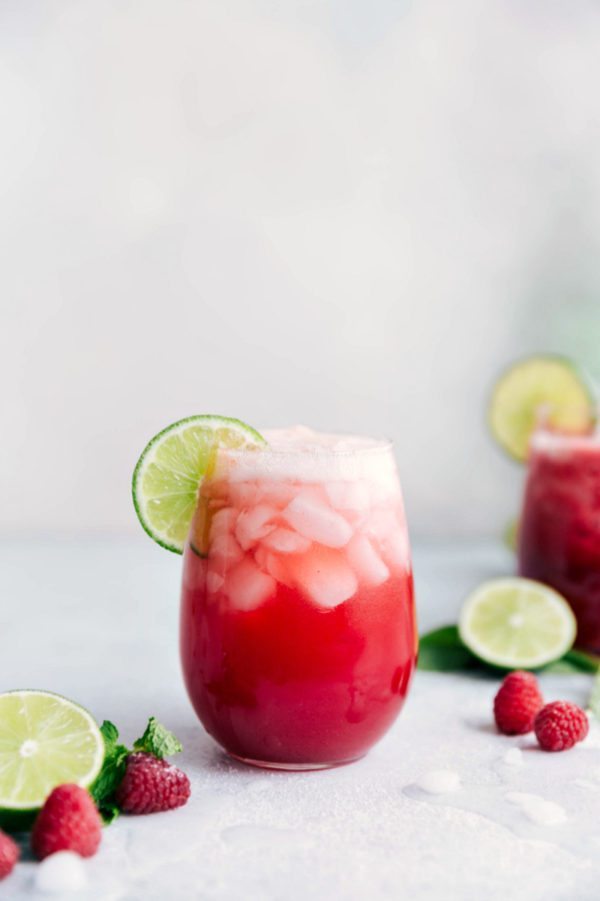 Sparkling Raspberry Limeade - Chelsea's Messy Apron