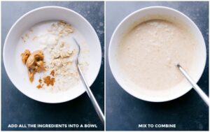 Peanut Butter Cookie Overnight Oats - Chelsea's Messy Apron