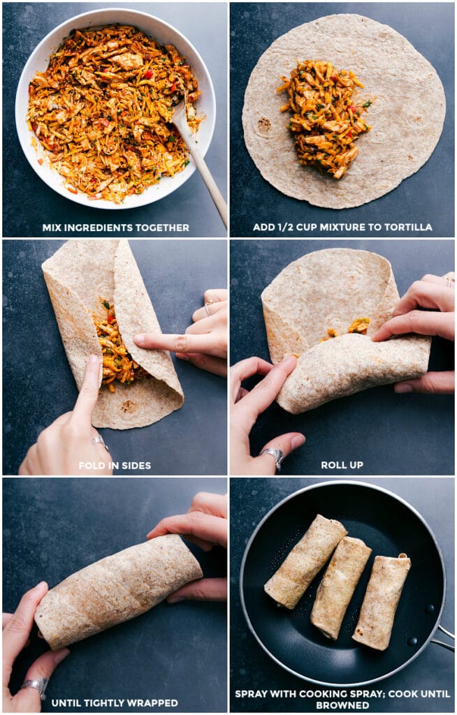 BBQ Chicken Wraps (Quick & Easy Recipe!) | Chelsea's Messy Apron