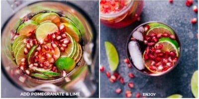 Sparkling Pomegranate Juice - Chelsea's Messy Apron