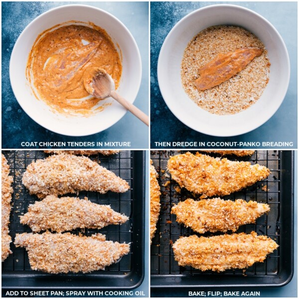 Crispy Coconut Chicken Recipe Best Dipping Sauce Chelseas Messy Apron