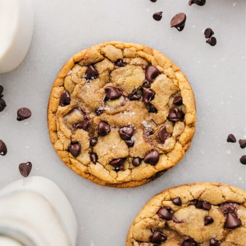 Single Serve Chocolate Chip Cookie - Chelsea's Messy Apron