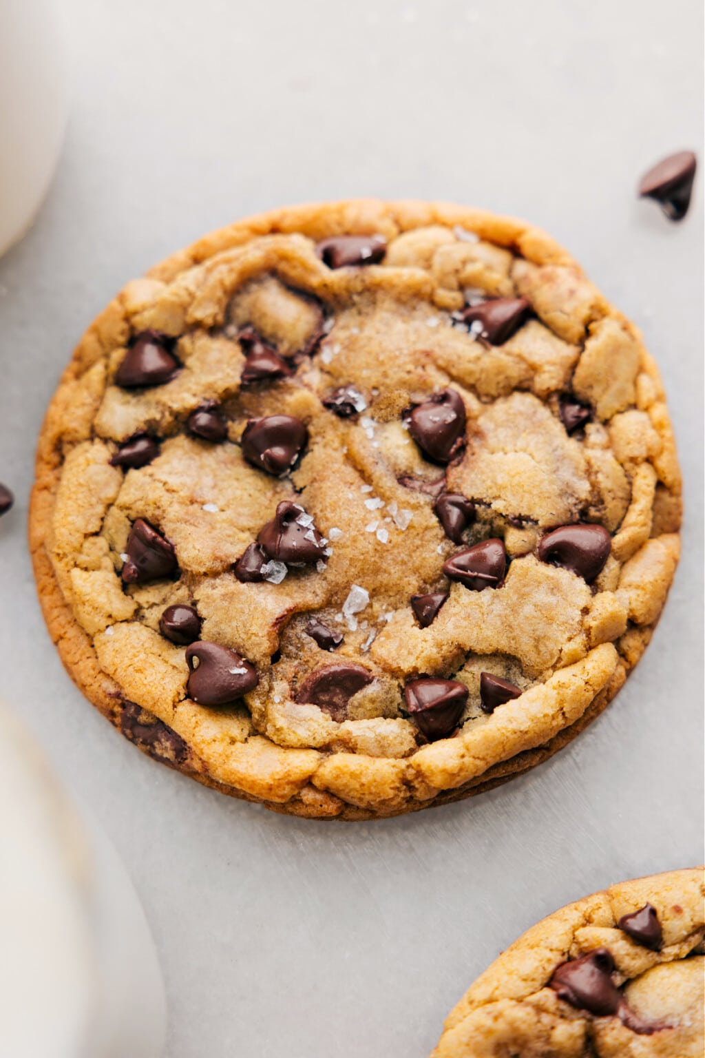 Single Serve Chocolate Chip Cookie - Chelsea's Messy Apron