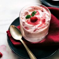 Raspberry Fluff (4 Ingredients!) - Chelsea's Messy Apron