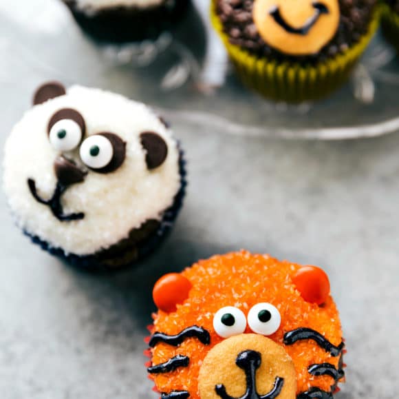 Easy Animal Cupcakes - Chelsea's Messy Apron