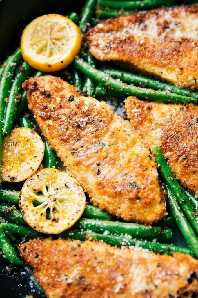 One Skillet Lemon Parmesan Chicken - Chelsea's Messy Apron