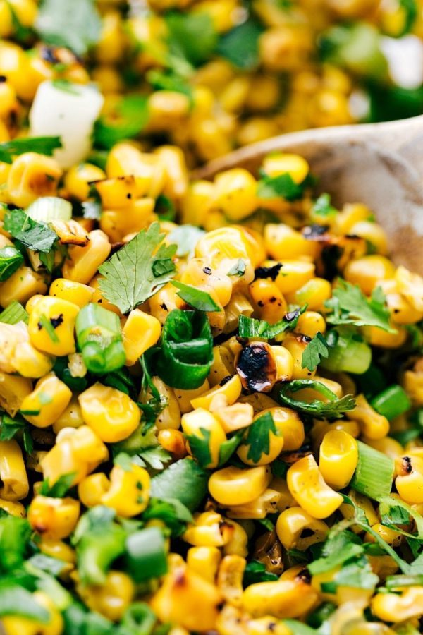 Healthy Mexican Street Corn Burrito Bowls - Chelsea's Messy Apron