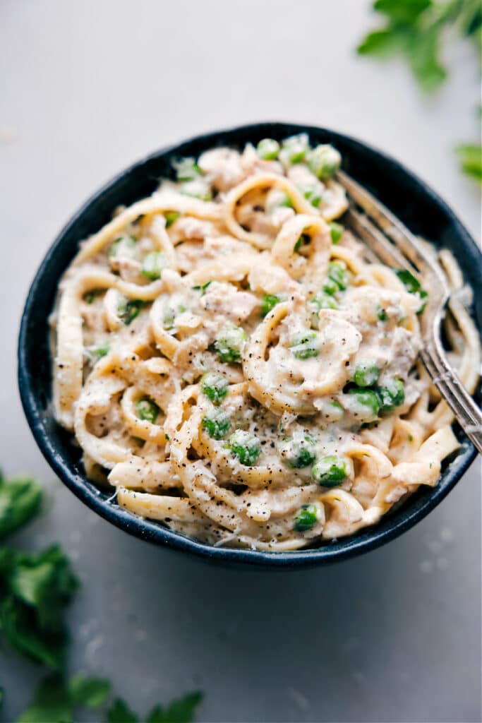 Creamy Tuna Pasta - Chelsea's Messy Apron