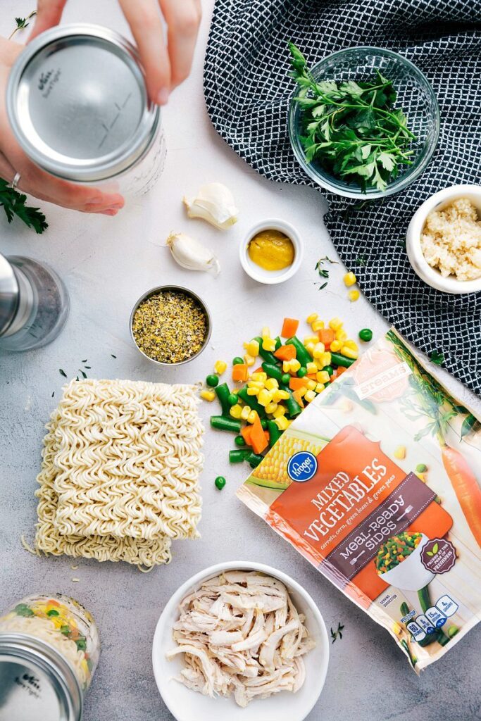 Make Ahead Cup of Noodles (3 ways) - Chelsea's Messy Apron