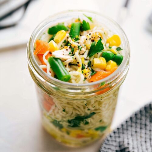 Make Ahead Cup of Noodles (3 ways) | Chelsea's Messy Apron