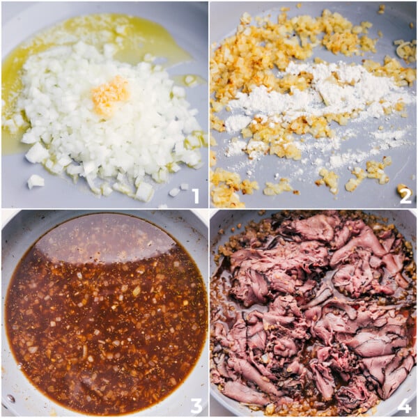 Easy French Dip Sandwiches (Ready in 15 Minutes!) - Chelsea's Messy Apron