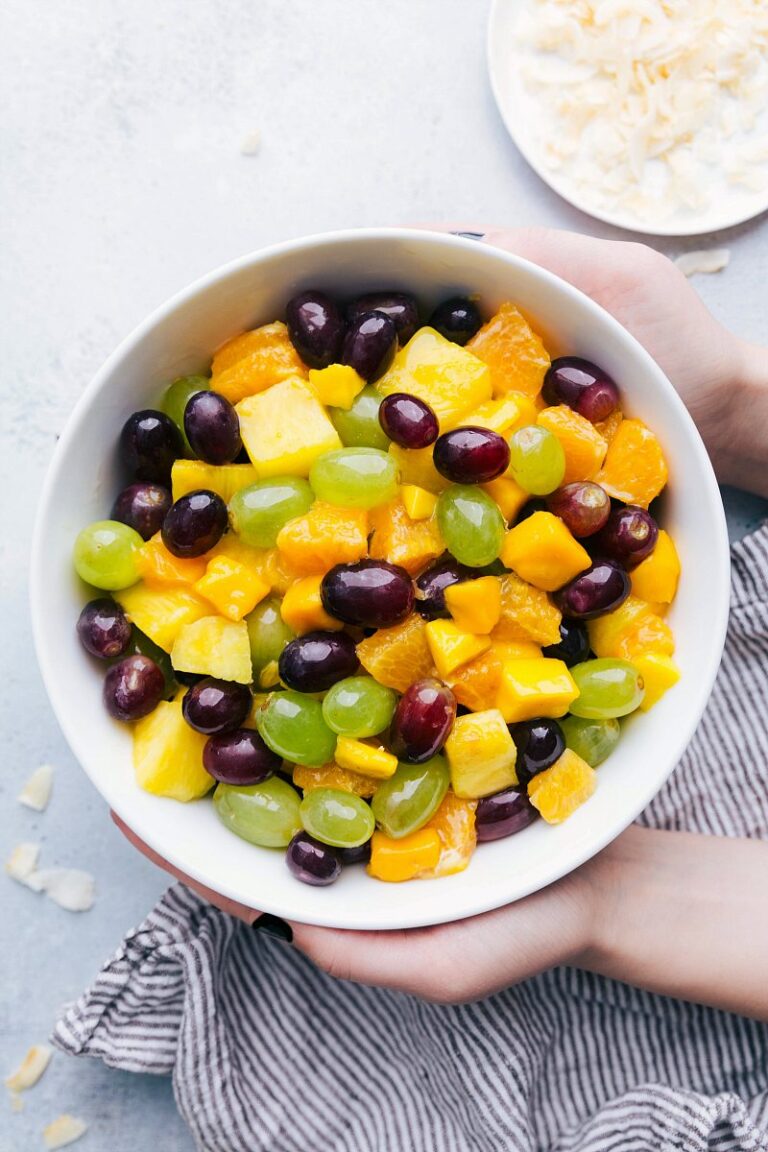 Pina Colada Fruit Salad - Chelsea's Messy Apron