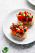 Italian Tomato Bruschetta - Chelsea's Messy Apron