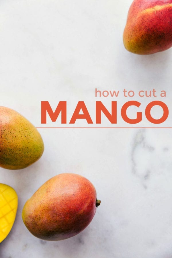 How to Cut a Mango {Step-by-Step Photos} - Chelsea's Messy Apron