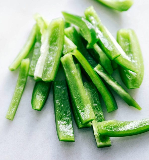 How to Cut a Bell Pepper {Step-by-Step Photos} - Chelsea's Messy Apron