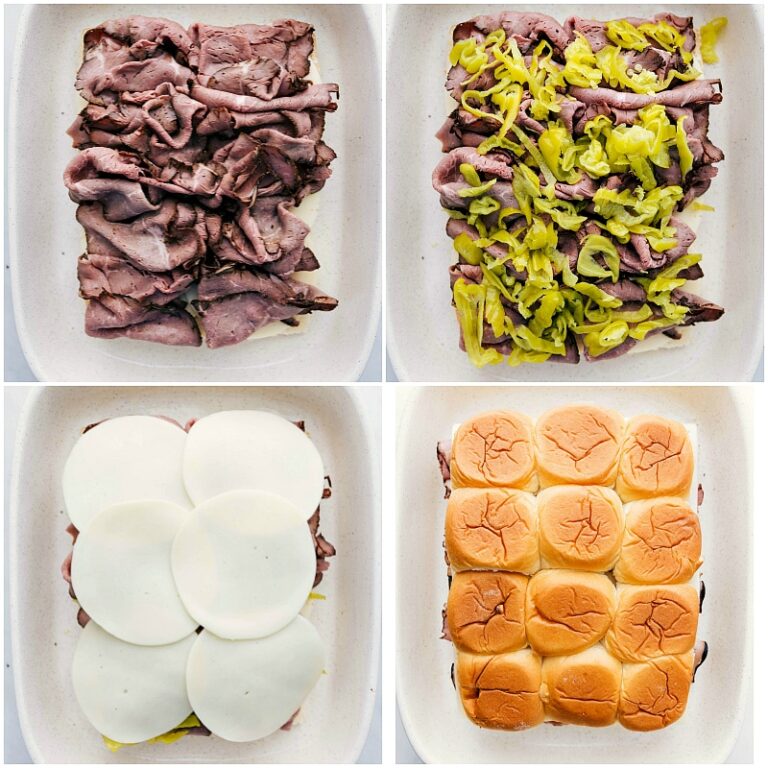 Italian Beef Sliders - Chelsea's Messy Apron