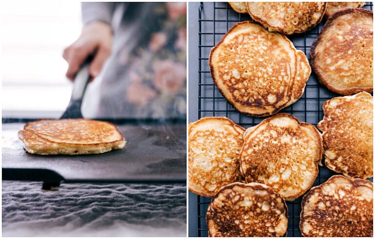 BEST EVER Old-Fashioned Pancakes - Chelsea's Messy Apron