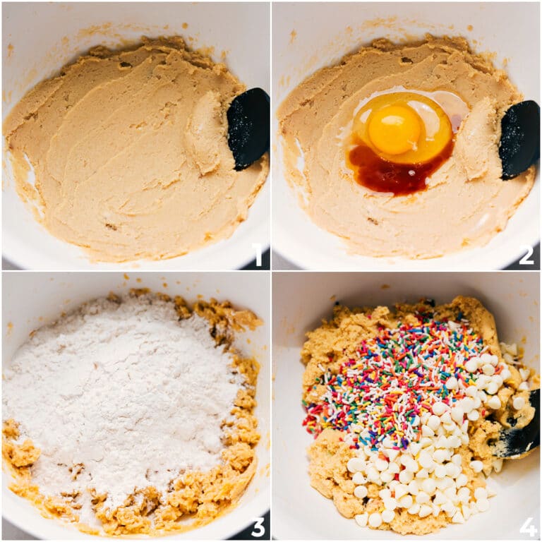 Cake Batter Cookies (Funfetti!) - Chelsea's Messy Apron