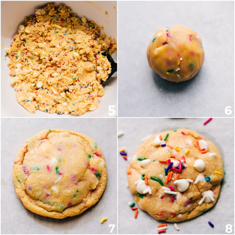 Cake Batter Cookies (Funfetti!) - Chelsea's Messy Apron