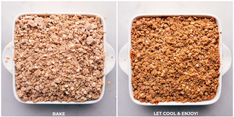 Apple Crumble (With Extra Crumble!) - Chelsea's Messy Apron