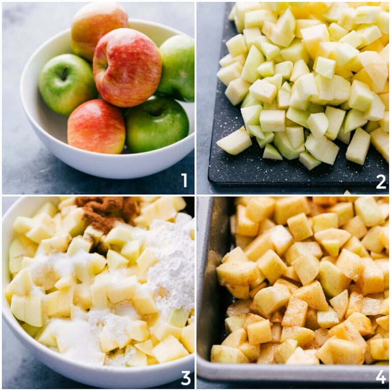 Apple Crumble {Step-by-Step Pictures} - Chelsea's Messy Apron