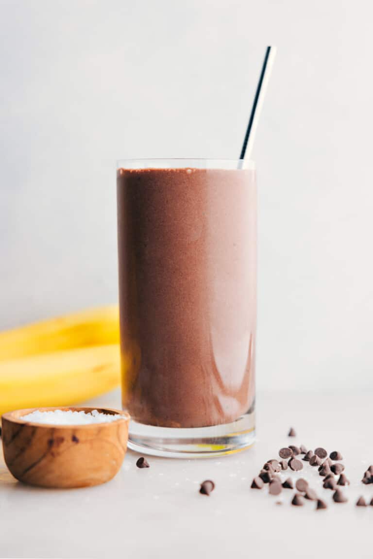 Chocolate Protein Shake - Chelsea's Messy Apron