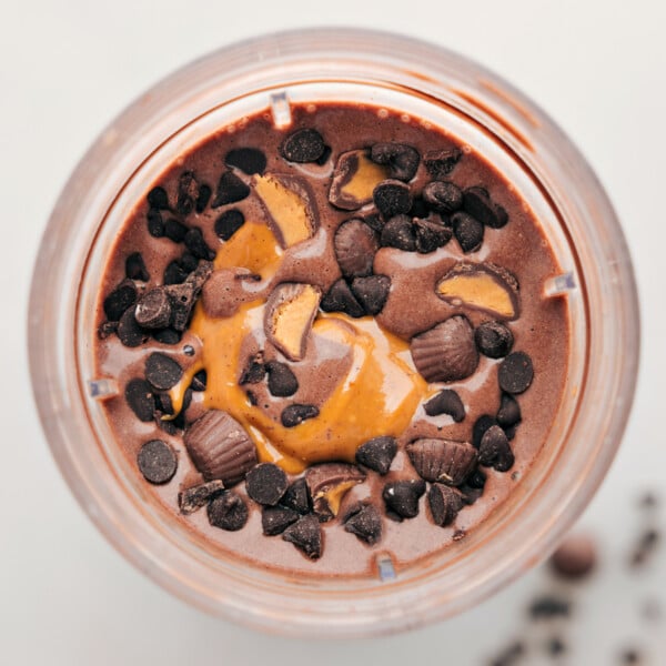Peanut Butter Protein Shake - Chelsea's Messy Apron
