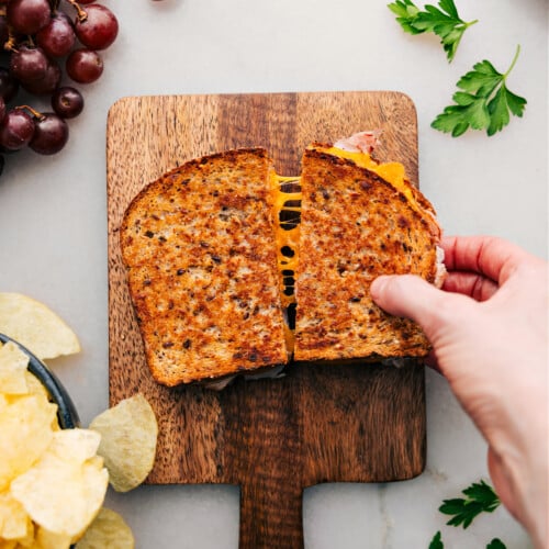 Ham and Cheese Sandwich (30 Minute Meal!) - Chelsea's Messy Apron