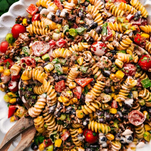 Chicken Pasta Salad - Chelsea's Messy Apron