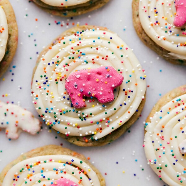 Circus Animal Cookies (Bakery-Style!) - Chelsea's Messy Apron