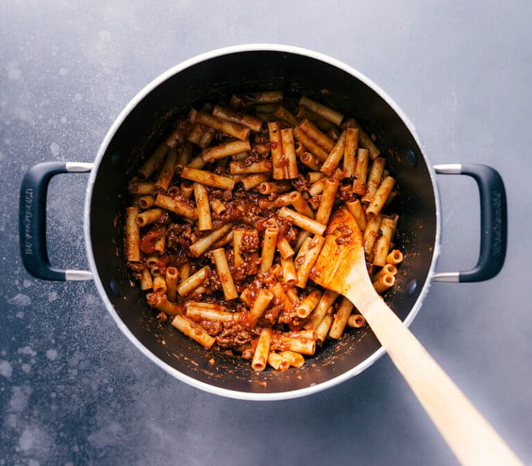 Baked Ziti (SO much flavor!) - Chelsea's Messy Apron