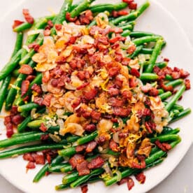 Green Beans with Bacon Recipe - Chelsea's Messy Apron