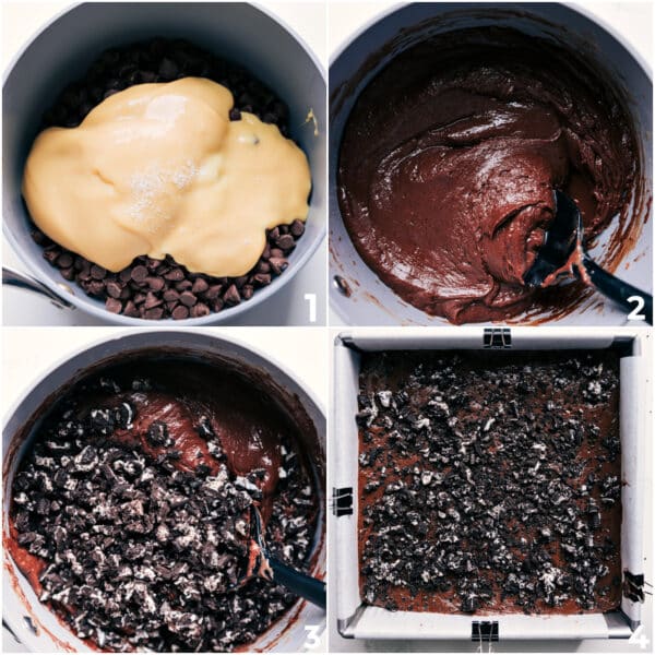 Chocolate Covered Oreo Fudge (5-Ingredients!) - Chelsea's Messy Apron