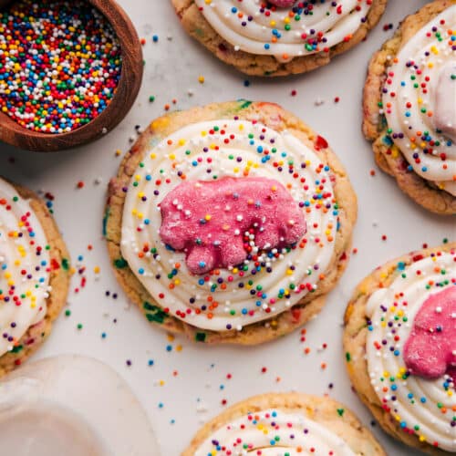 Circus Animal Cookies (Bakery-Style!) - Chelsea's Messy Apron