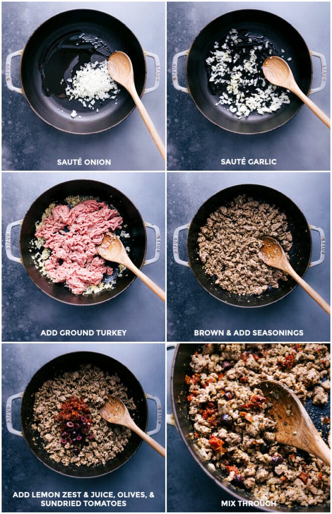 Greek Ground Turkey (Great Meal Prep!) - Chelsea's Messy Apron