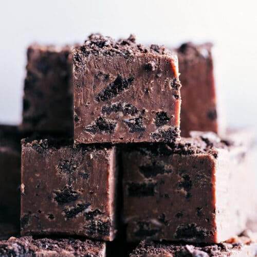 Chocolate Covered Oreo Fudge - Chelsea's Messy Apron