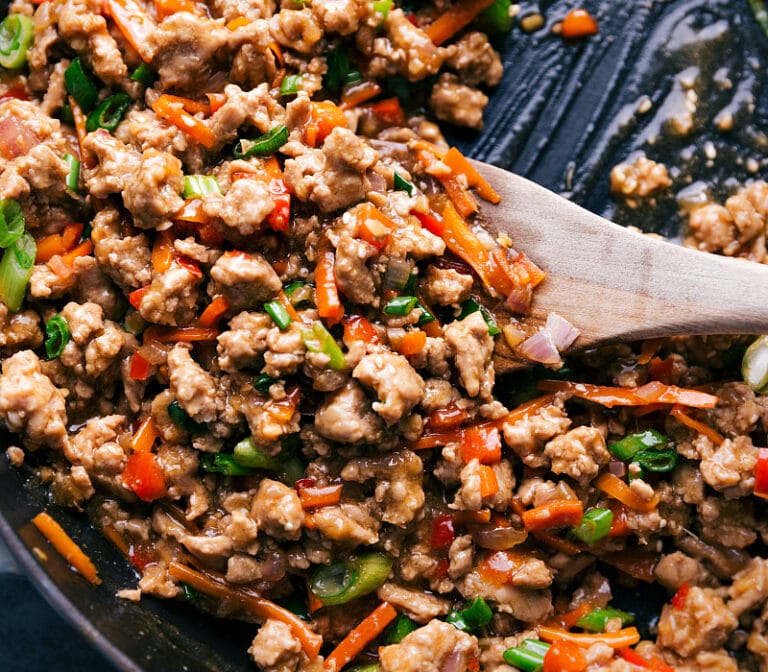 Asian Ground Turkey Bowls (30 minute meal!) - Chelsea's Messy Apron