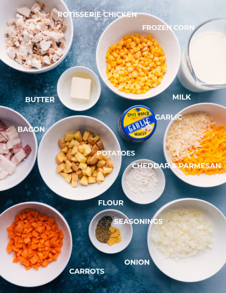 Corn Chowder Pot Pie (QUICK & Easy Recipe!) - Chelsea's Messy Apron