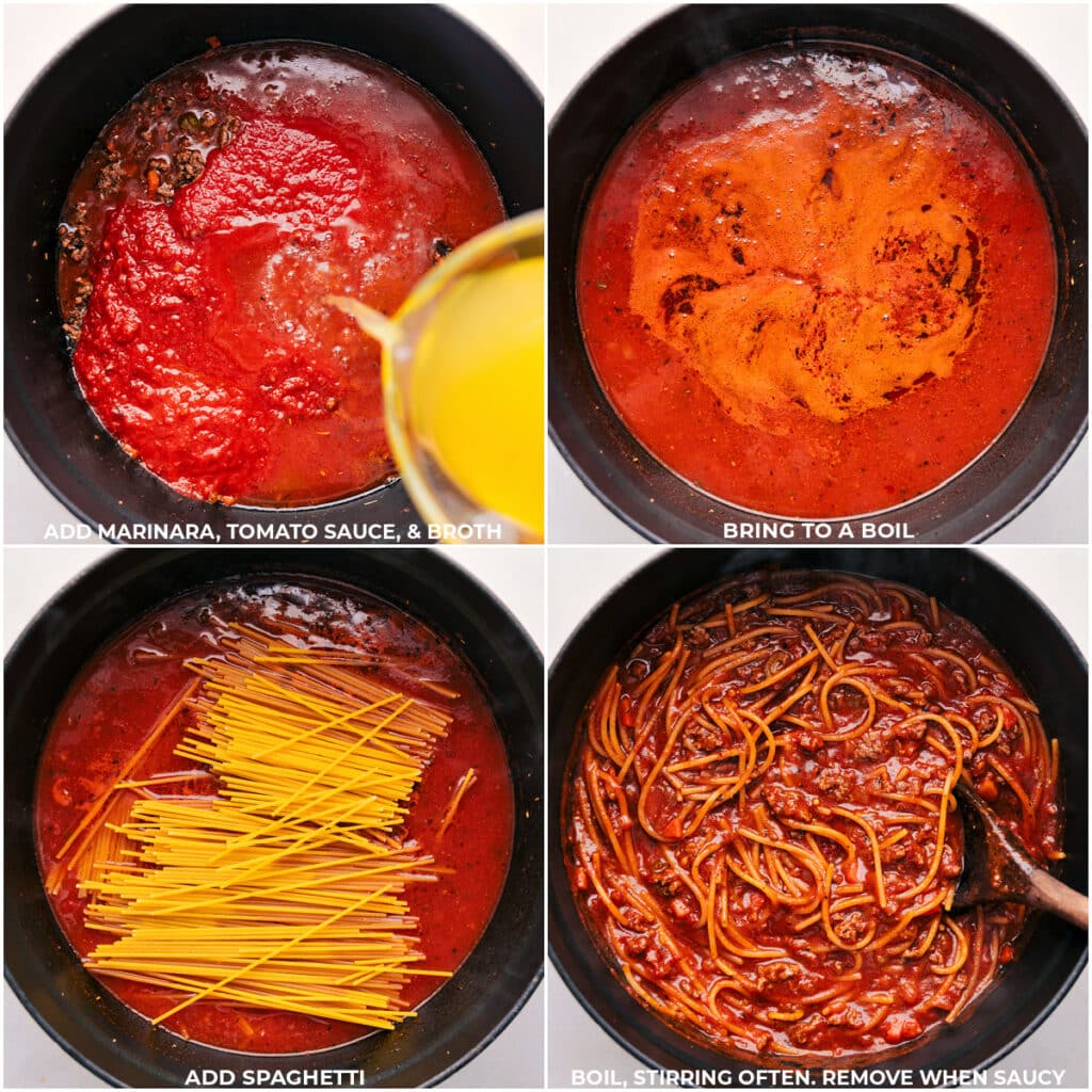 One Pot Spaghetti (NO Veggie Chopping!) - Chelsea's Messy Apron