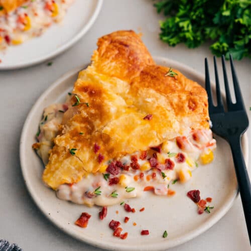 Corn Chowder Pot Pie - Chelsea's Messy Apron