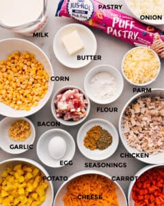 Corn Chowder Pot Pie - Chelsea's Messy Apron