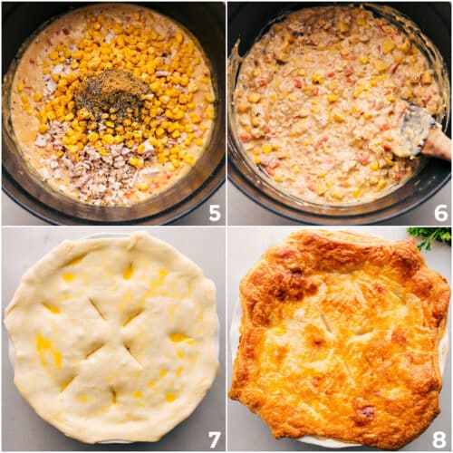 Corn Chowder Pot Pie - Chelsea's Messy Apron