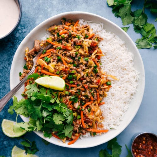Ground Turkey Bowls - Chelsea's Messy Apron