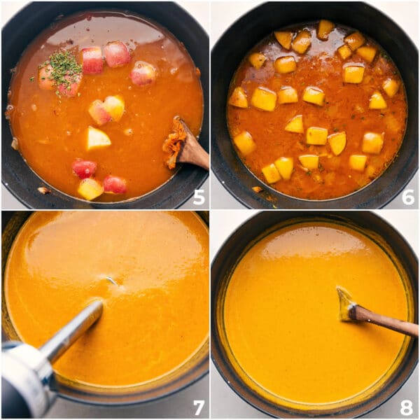 Pumpkin Soup (Using Canned Pumpkin!) - Chelsea's Messy Apron
