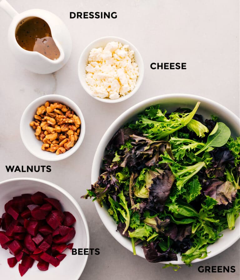 Beet Goat Cheese Walnut Salad - Chelsea's Messy Apron