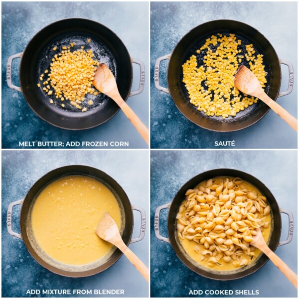 Corn Pasta (Secretly Healthy!) - Chelsea's Messy Apron