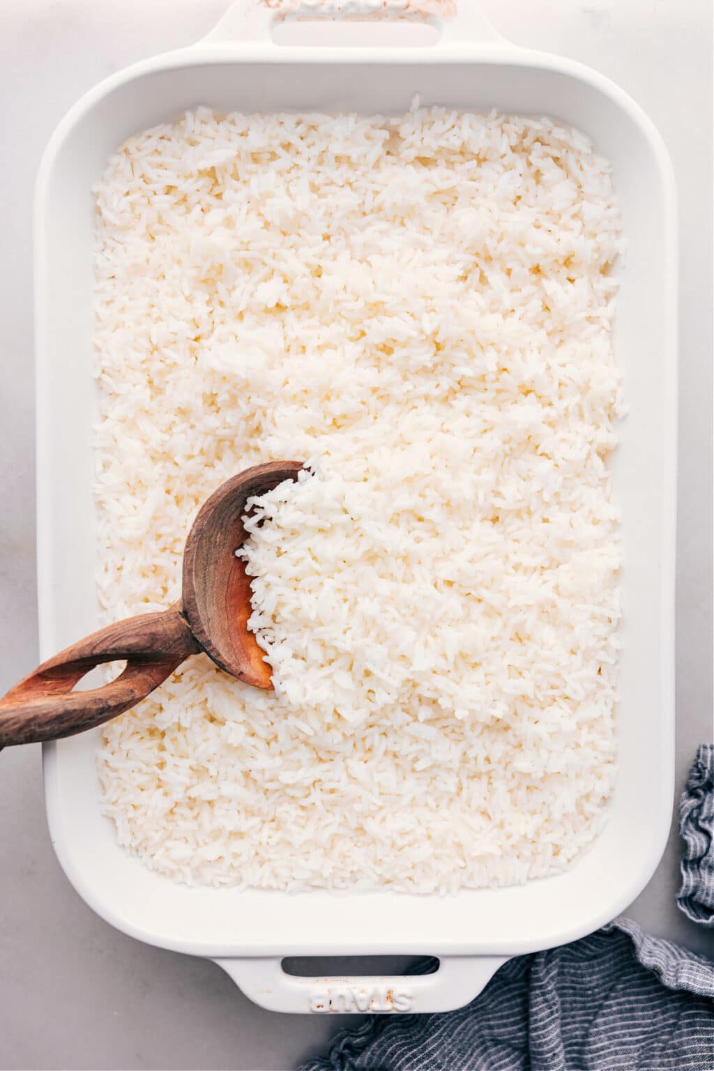 How To Make White Rice (Baked!) THE BEST METHOD! - Chelsea's Messy Apron